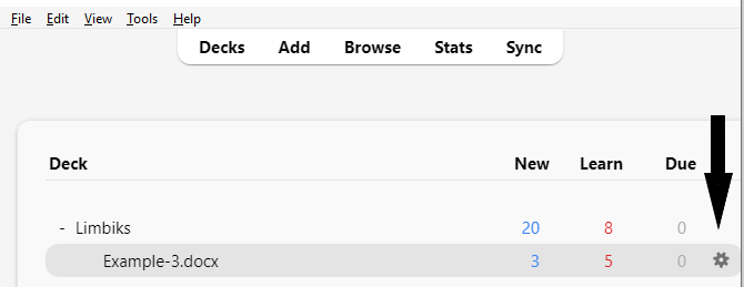 Step 3: Fill out details and paste your Limbiks Key